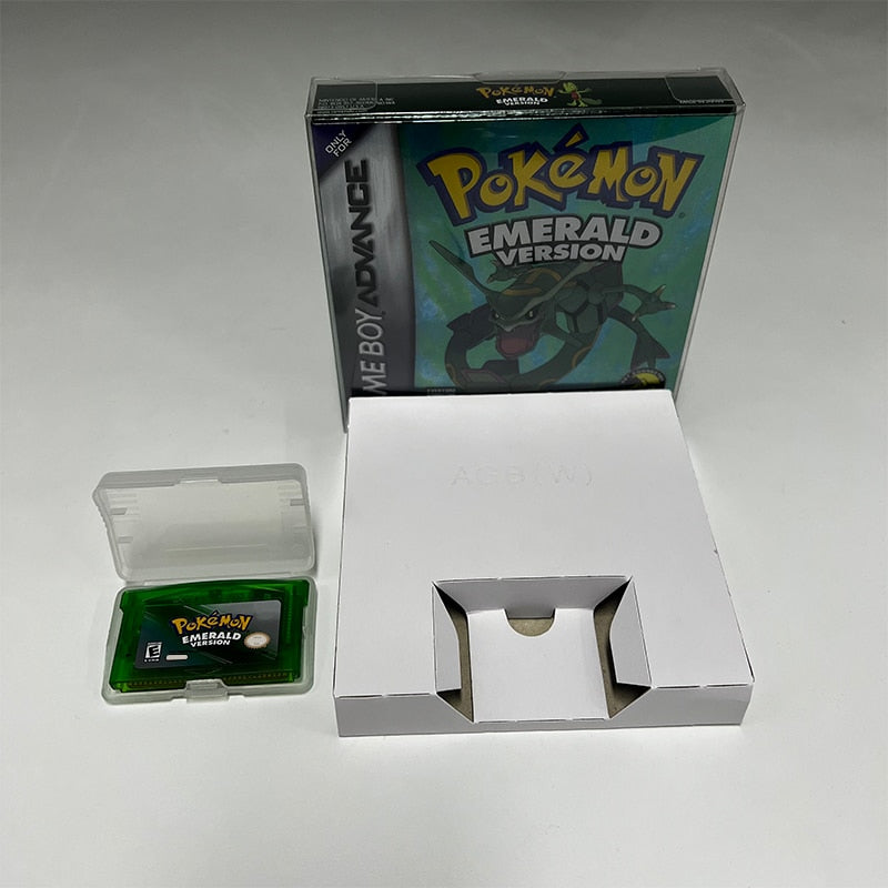 Pokemon Series GBA Game Cartridge Emerald/Ruby/FireRed/LeafGreen/Sapph ...