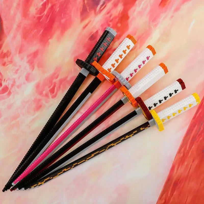 New Demon Slayer Building Blocks Featuring Nezuko, Tanjiro, Zenitsu, I ...