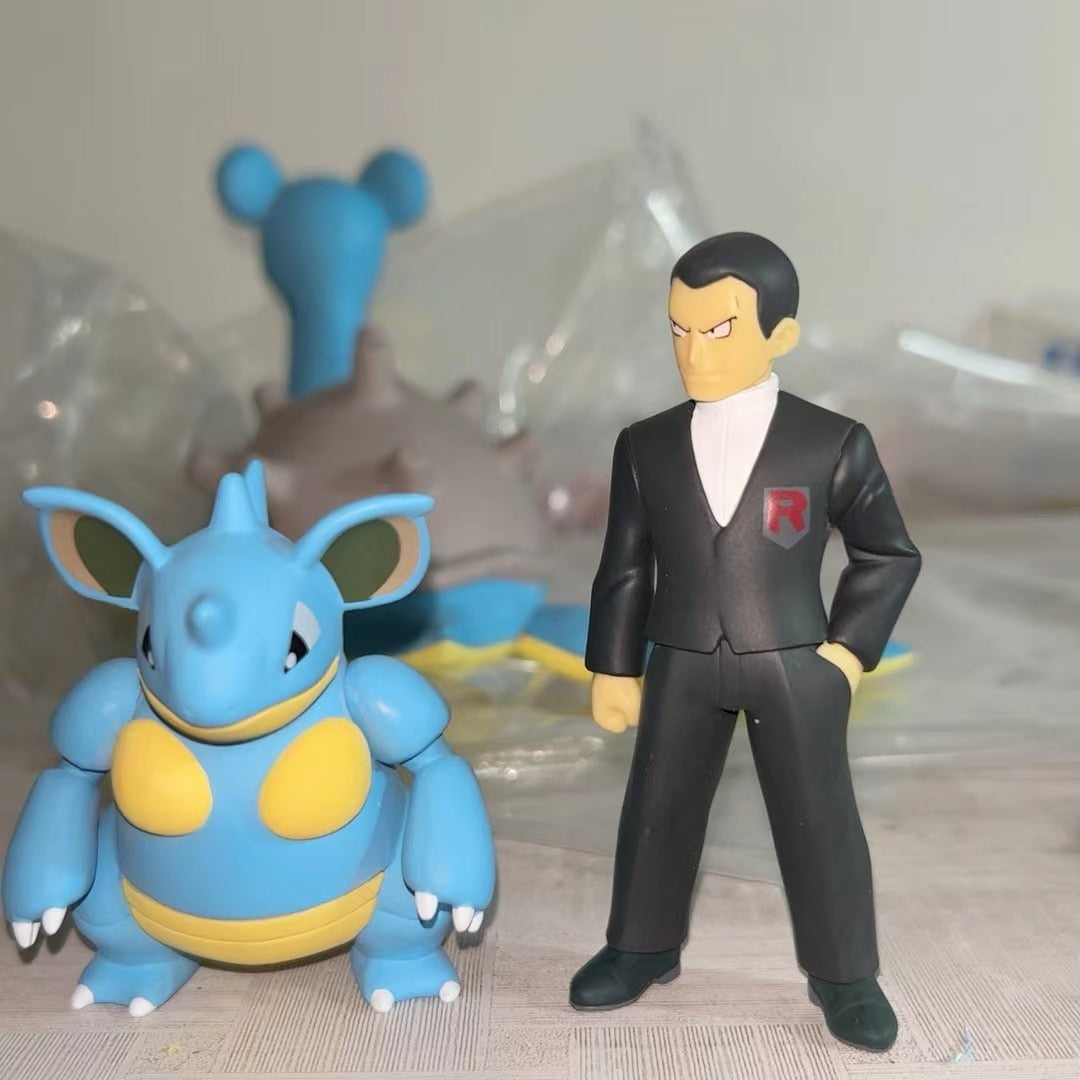 Pokemon Giovanni, Lapras, Nidoqueen Action Figure Limited Edition – The ...