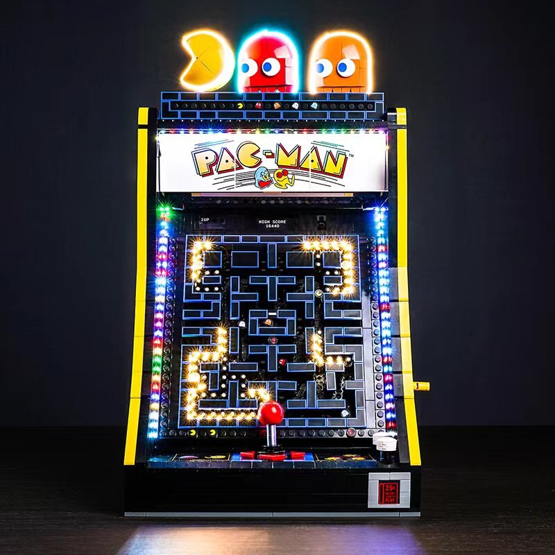 PAC-MAN Arcade Building Blocks LED Lights – The Anime Supply