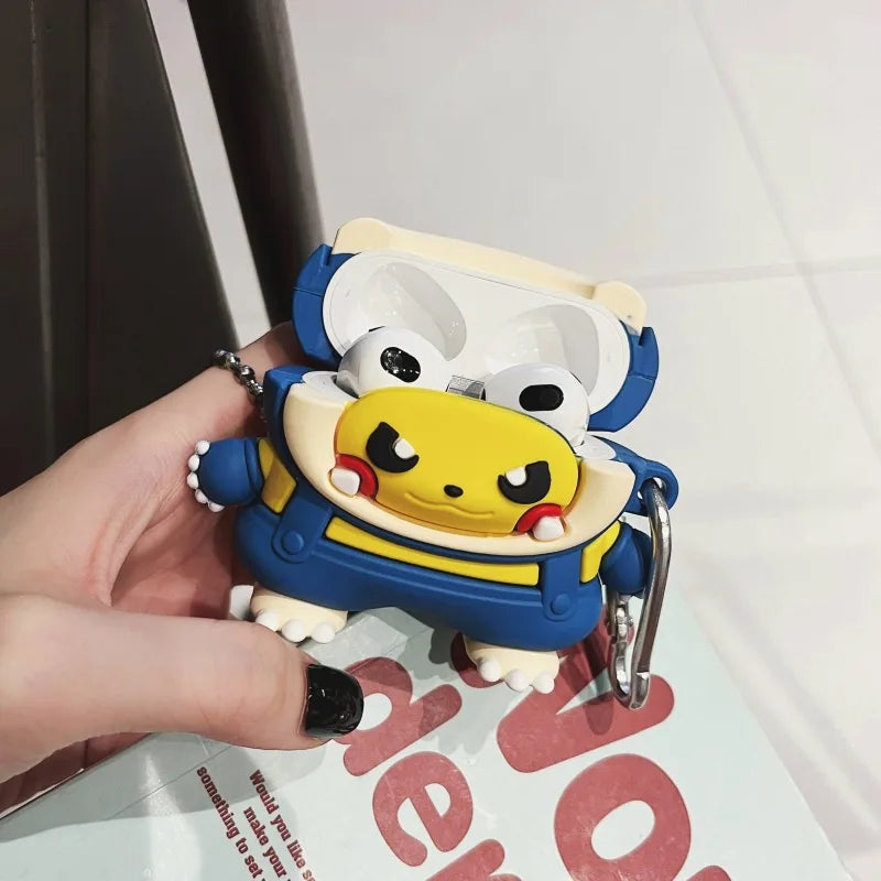 Pokemon Pikachu Cosplaying Snorlax Airpods 1/2/3/Pro/Pro2 – The Anime ...