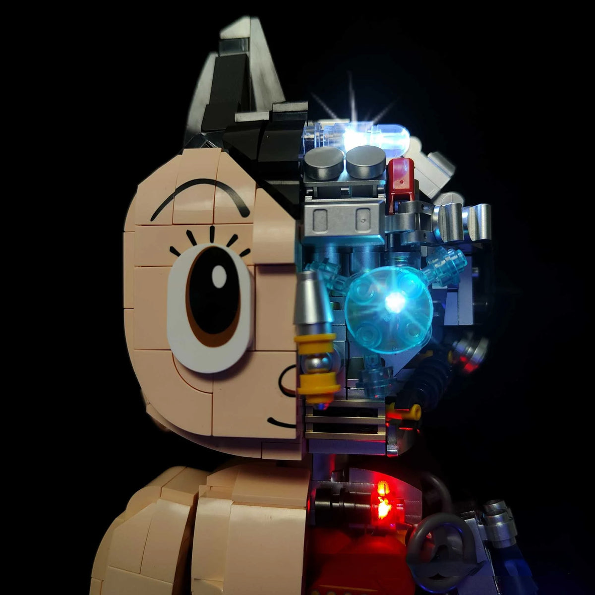 Illuminate Your Astro Boy: LED Light Kit for Lego 86203 - Model Not In ...