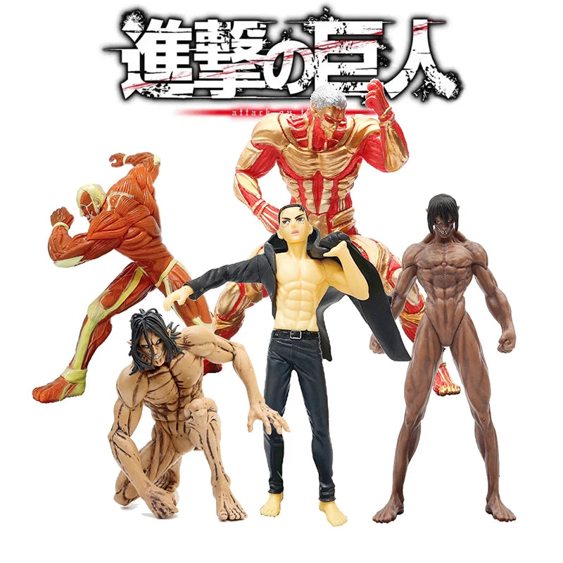 Attack on Titan the Colossal Titan & the Beast Titan Figures – The ...