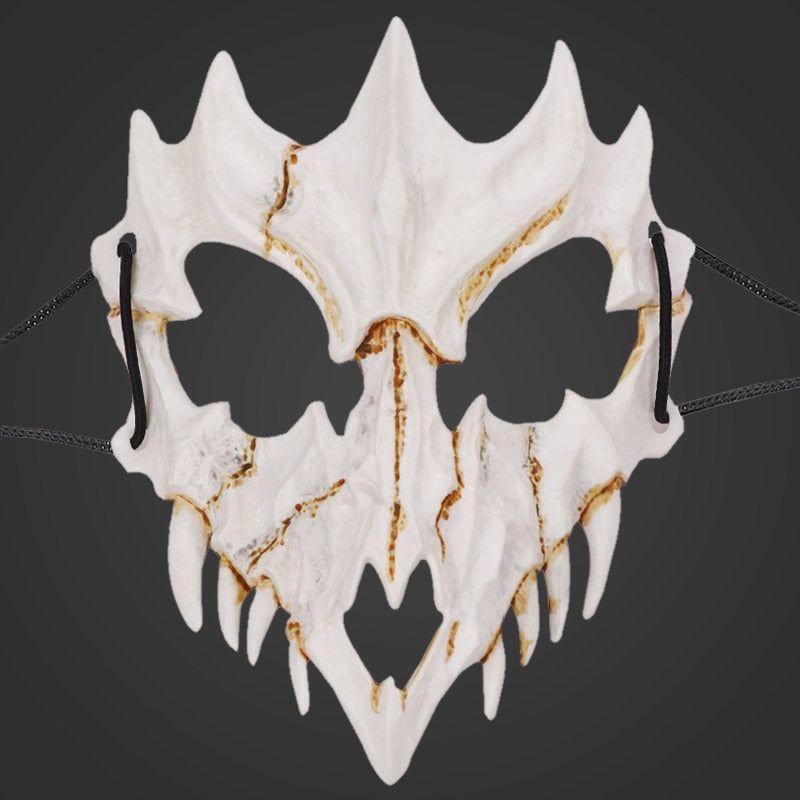 Halloween Werewolf Skull Demon Cosplay Mask – The Anime Supply