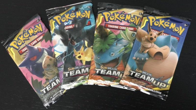 Pokemon Team Up Booster Cards Box – The Anime Supply
