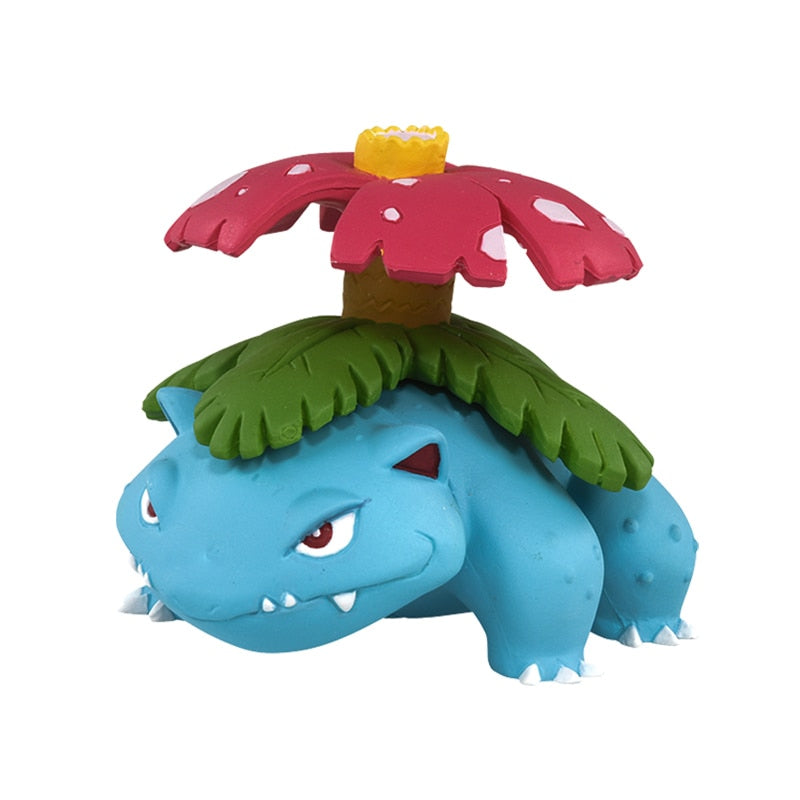Takara Tomy Pokemon Action Figures Bulbasaur, Ivysaur, Charmander, Squ ...