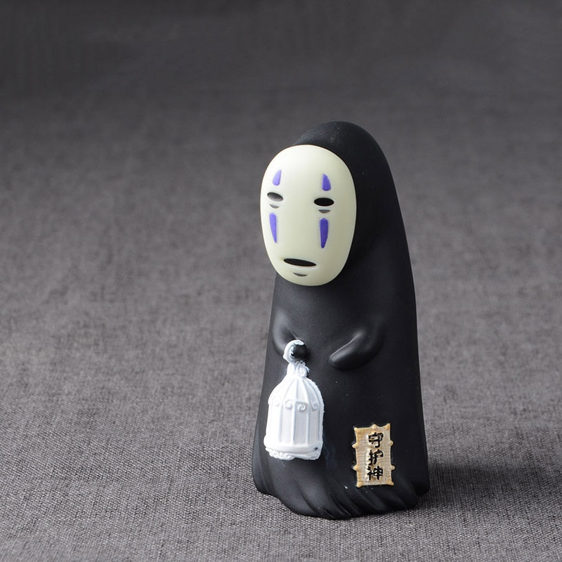 8cm Studio Ghibli Spirited Away No Face Kaonashi Action Figure Model ...