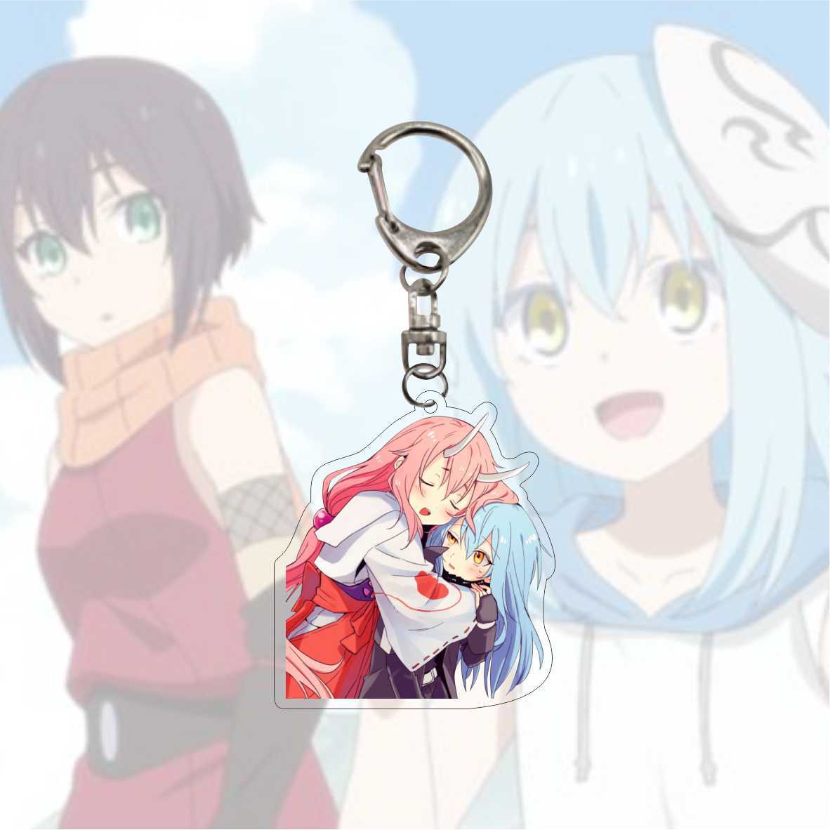 Anime That Time I Got Reincarnated as a Slime Kawai Keychains – The ...