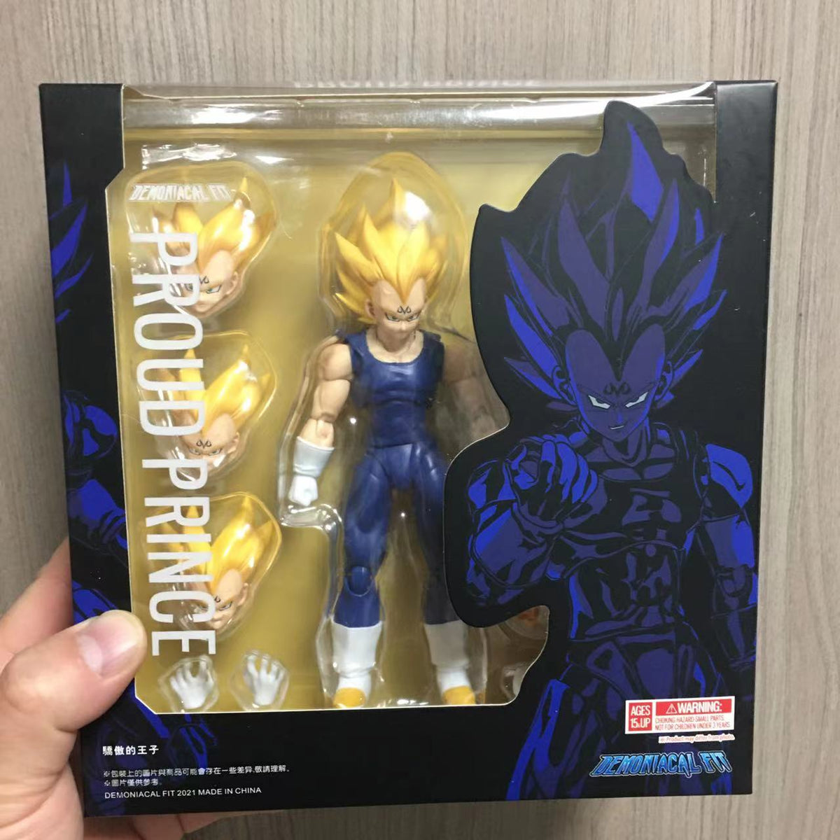 Dragon Ball Z DBZ Proud Prince SSJ Vegeta Action Figure – The Anime Supply