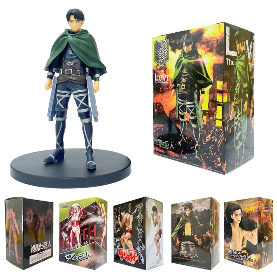 18cm Attack On Titan Captain Levi Standing Figure – The Anime Supply