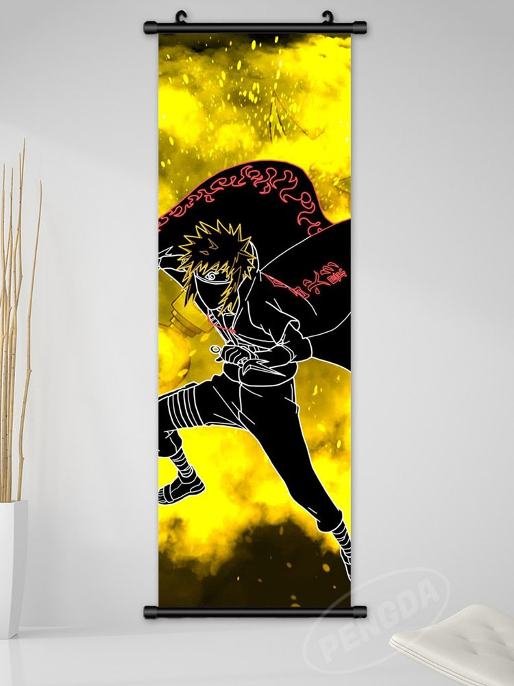 Naruto Scroll Hanging Canvas Poster – The Anime Supply