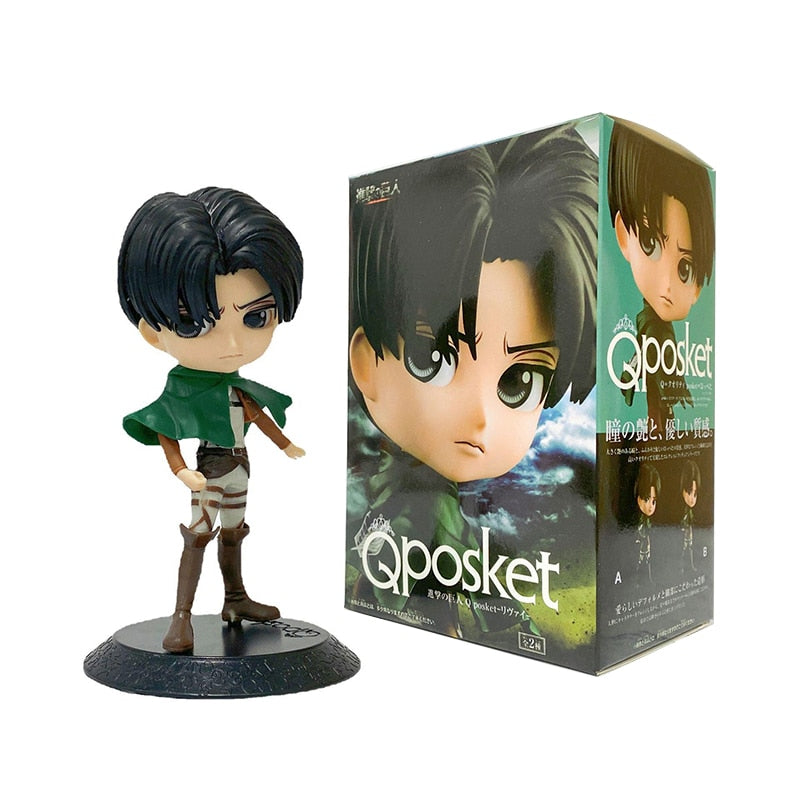 Attack On Titan Levi Ackerman Mini Figure Q Posket Version – The Anime ...
