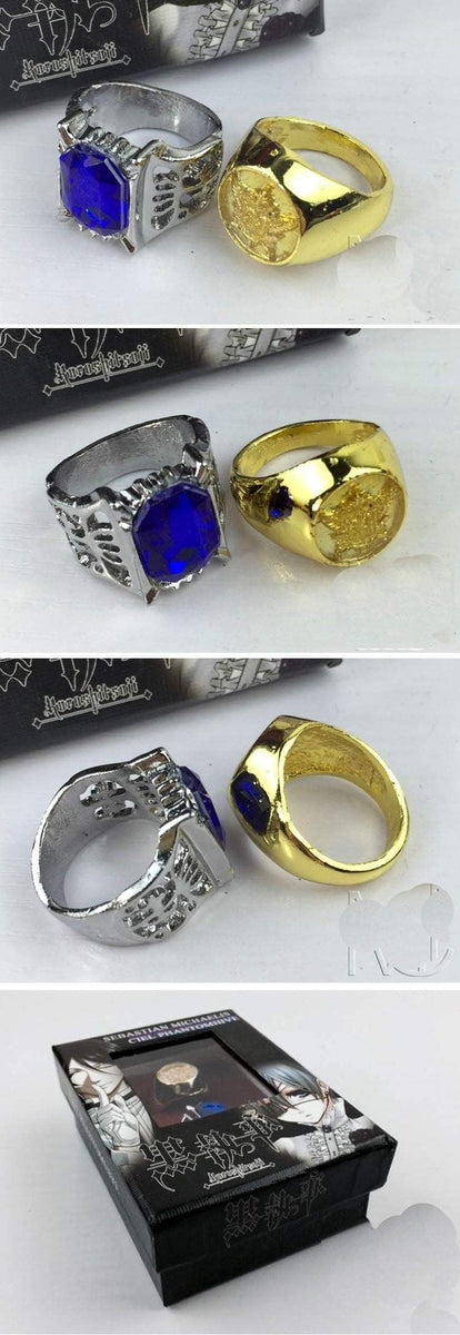Black Butler Rings 2Pcs/set – The Anime Supply