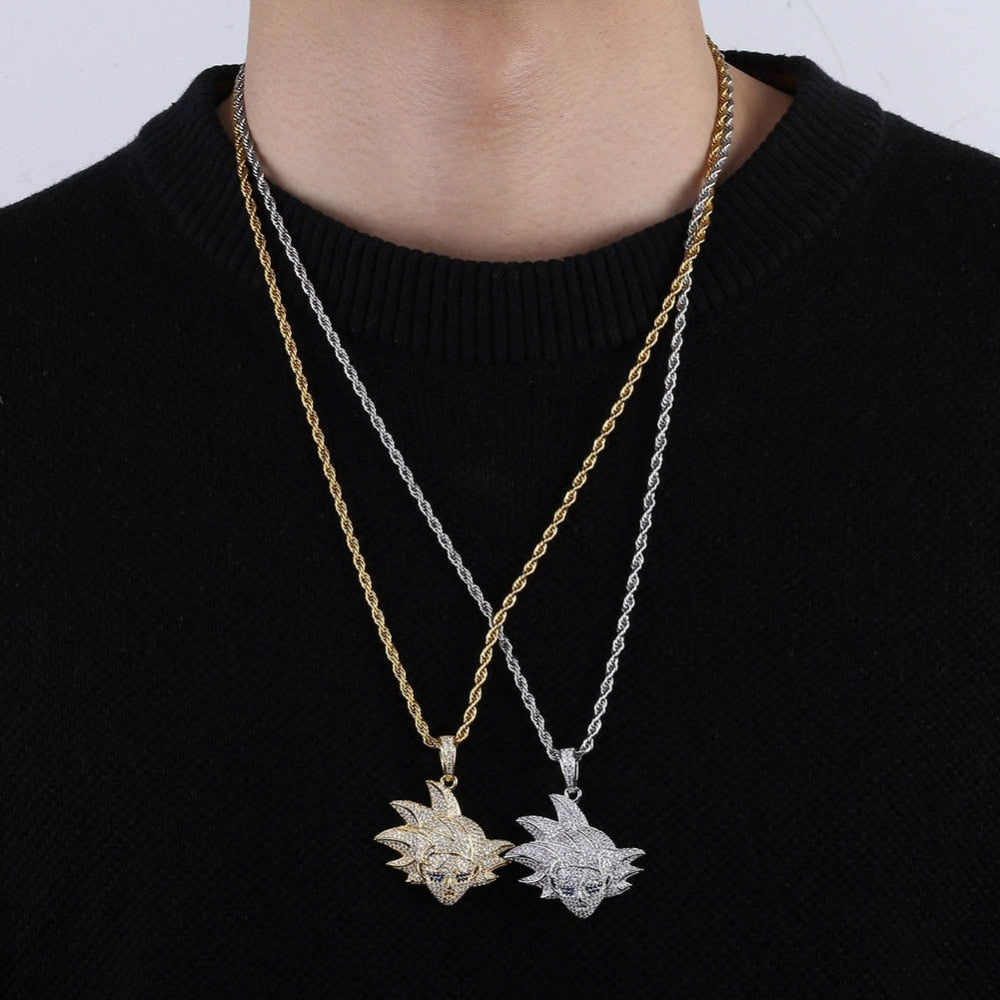 Dragon Ball Z Goku Pendant Necklace – The Anime Supply