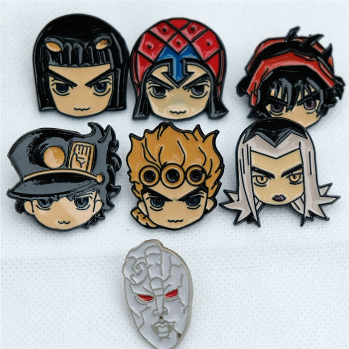 Jojo's Bizarre Adventure Metal Pin Badge – The Anime Supply